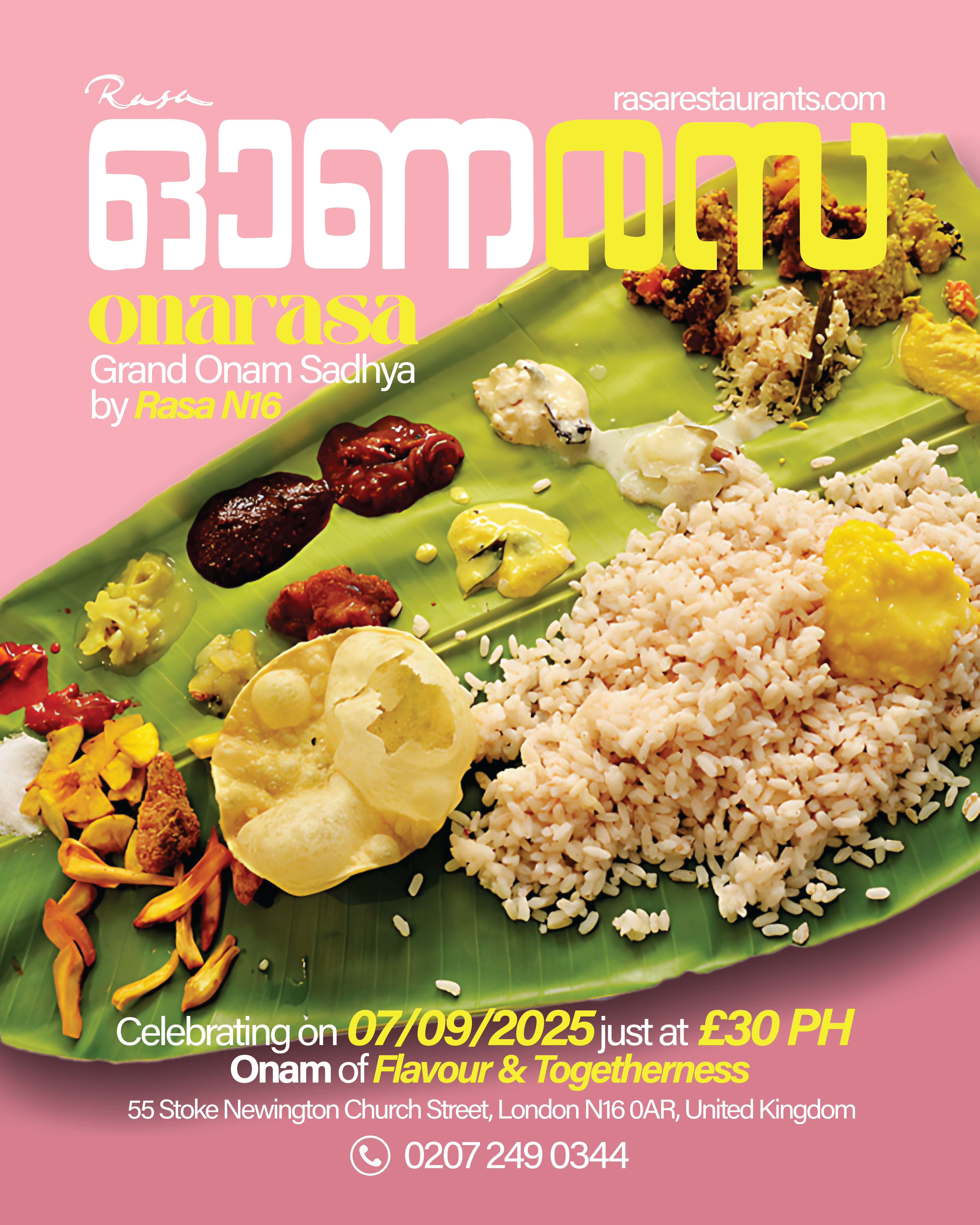 Rasa Restaurants Rasa N16